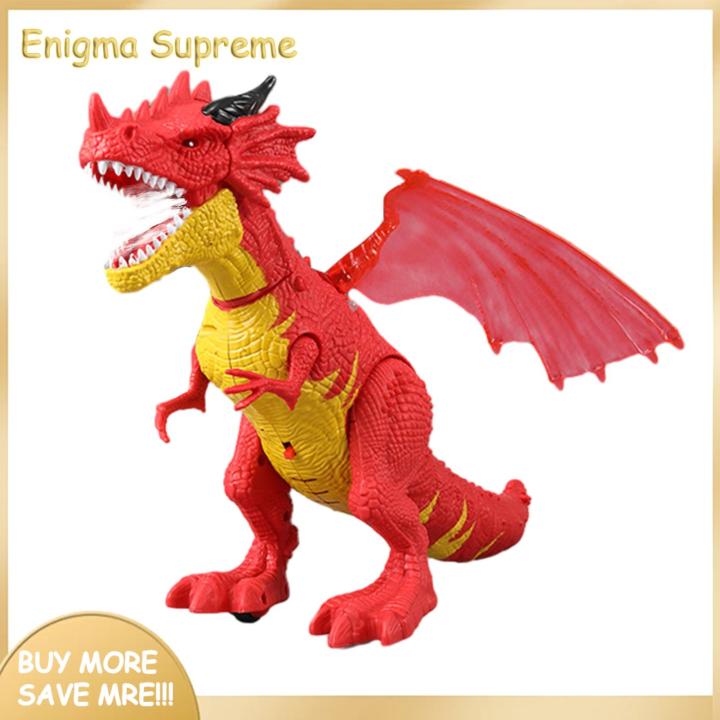 Enigma- Dragon Action Figuretoy Interactive Light-up Dragon Toy for ...