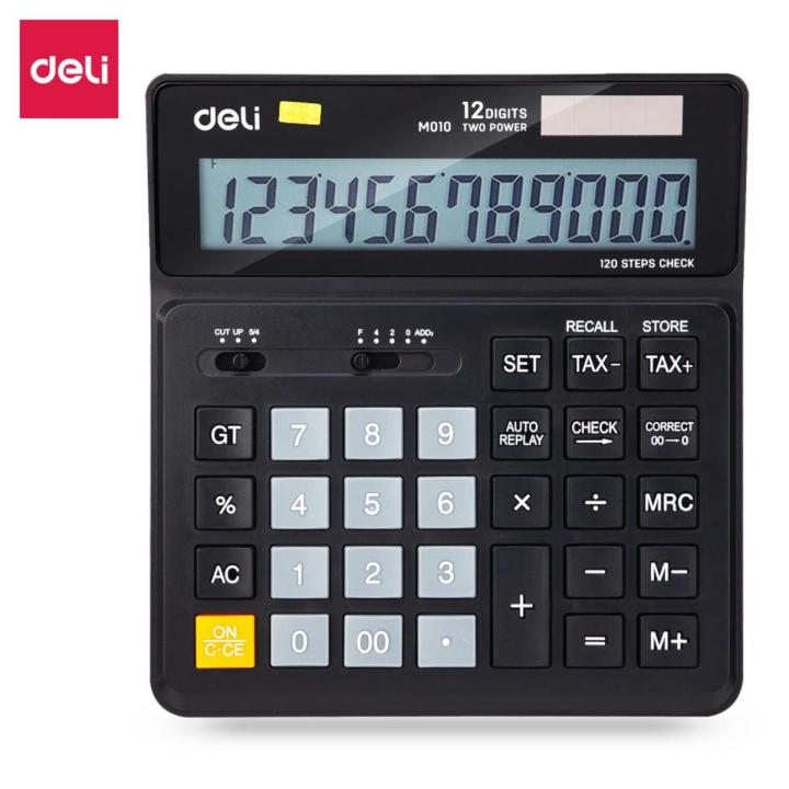 Deli M01020 Desktop Calculator - Big Display | Daraz.com.bd