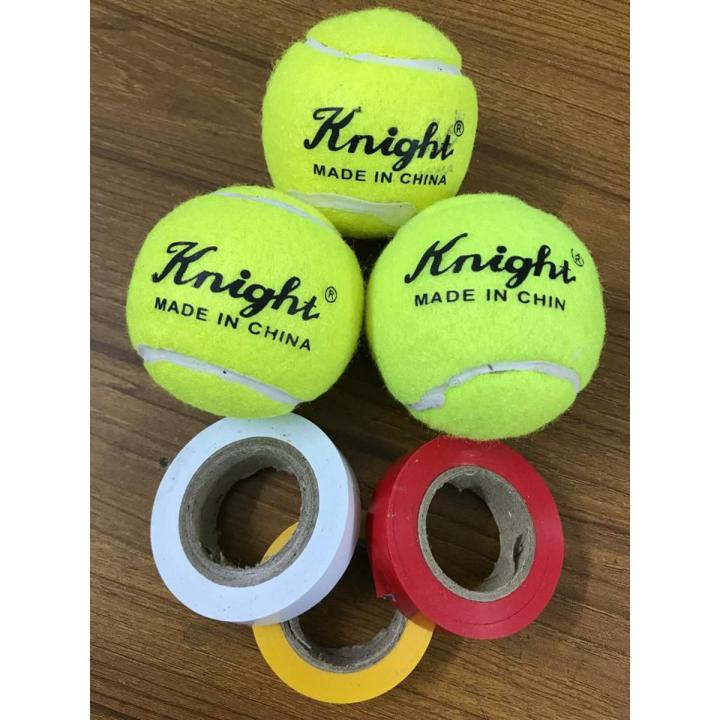 Knight Tennis Ball (1Ball + 1 Tape): Elevate Your Game With Enhanced ...