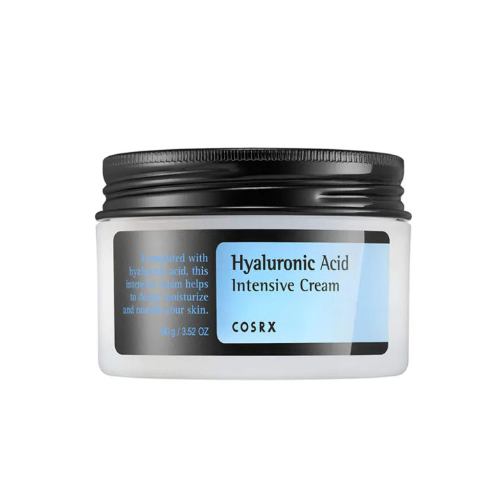 COSRX Hyaluronic Acid Moisturizing Cream, Long-lasting Hydration, Rich Moisturizer for Sensitive ...