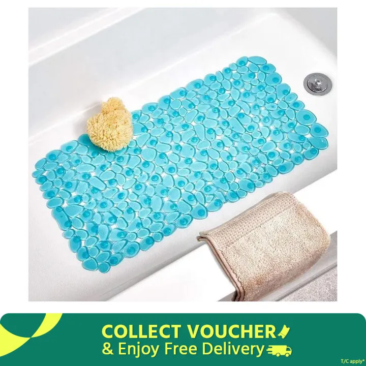 Anti-Slip PVC Bath Mat, Durable and Comfortable | Daraz.com.bd