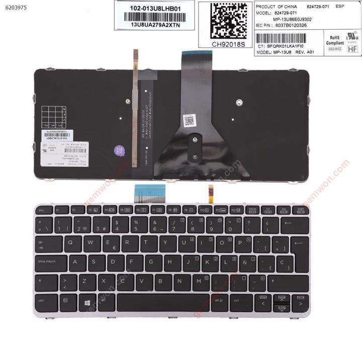 HP EliteBook Folio 1020 G1, G2/752962-001 laptop keyboard | Daraz.com.bd