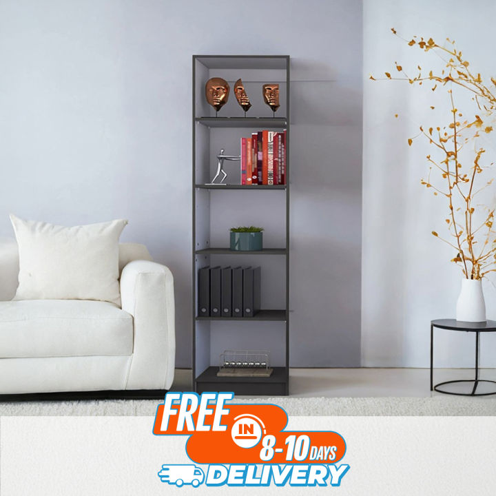 Nicee Furniture Book Shelf for Home Library Wooden | Multipurpose ...