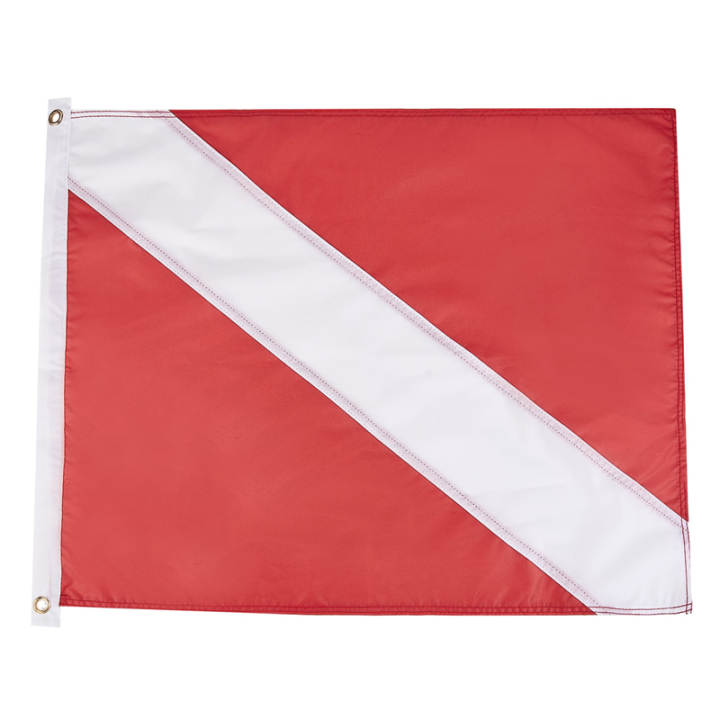 Scuba Diving Flag Boat Signal Flag Snorkeling Boat Signal Floater Flag ...