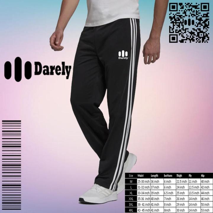 3 STEP MEN'S BLACK SPORTS TROUSERS | Daraz.com.bd