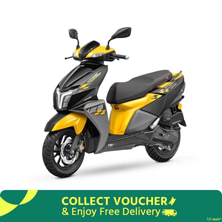 TVS Ntorq (Bumper Sticker)- Yellow/Red /Blue Color | Daraz.com.bd