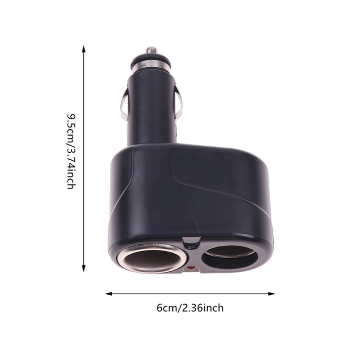 【Limited edition】 12V Dual Sockets Car Charger Splitter Splitter Double ...