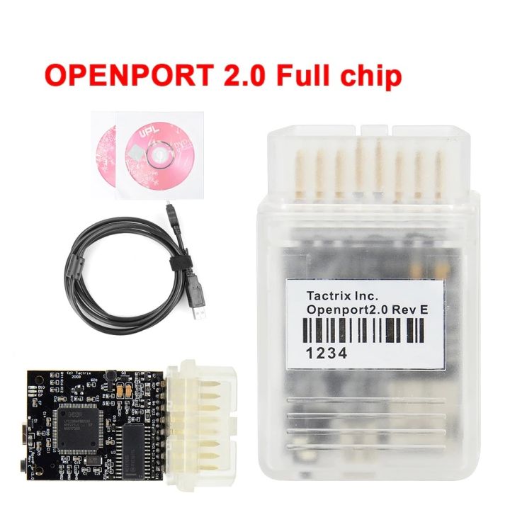 Tactrix Openport 2.0 J2534 Pass Thru ECU Flash Auto ECU Chip Scanner ...