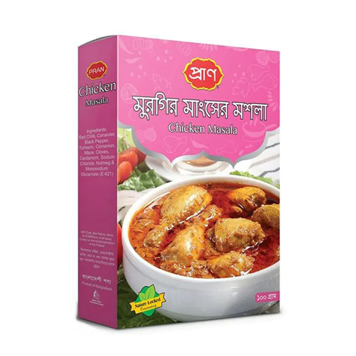 Pran Chicken Masala Mix - 100gm | Daraz.com.bd