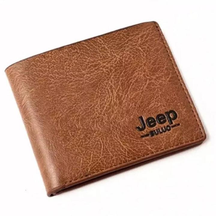 Jeep Brown Stylish High Quality Artificial Leather Wallet For Men ...