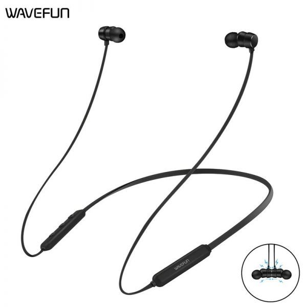 Wavefun Flex Pro Bluetooth 5.0 Earphone Fast Charging | Daraz.com.bd