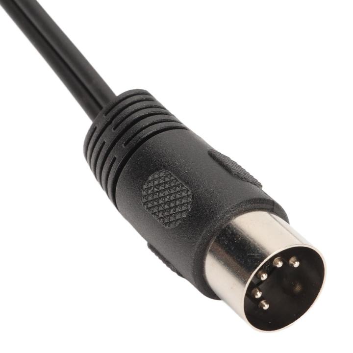 5 Pin Din Male To 2 RCA Male Cable, PVC 5 Pin Din To 2 RCA Cable Plug ...