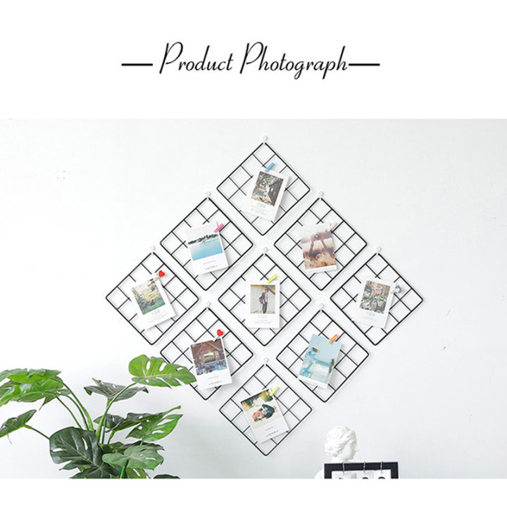 【Shop the Latest Trends】 Grid DIY Wall Photos Postcards Wall Art ...