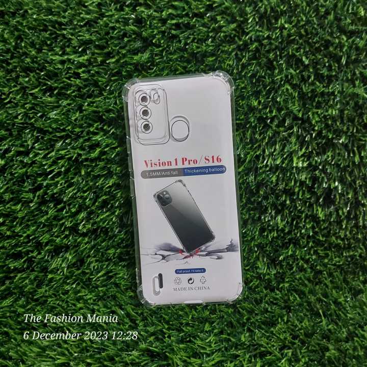 Itel Vision 1 Pro Premium Silicone Case Crystal Clear Soft TPU Ultra ...
