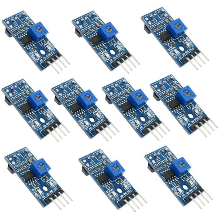 10PCS TCRT5000 Infrared Reflective Sensor Module IR Barrier Line Track ...