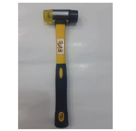 Two Way Mallet Soft Plastic Nylon 30mm Hammer Head Fiberglass Handle ...