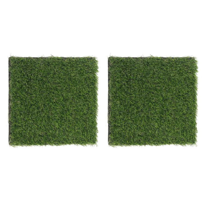 2pcs Dog Grass Pee Pad Quickly Absorbent Breathable Reusable Portable ...