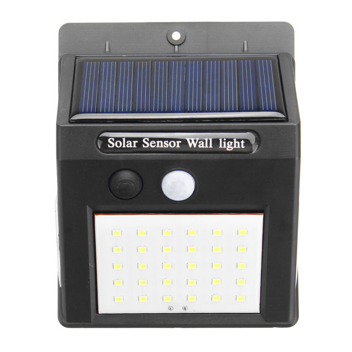 40 LED PIR Waterproof Outdoor Courtyard Human Body Induction Solar ...