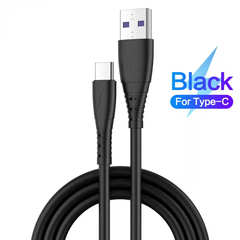 Android Apple LeTV fast charging data cable for Huawei's super fast charging black and white ...