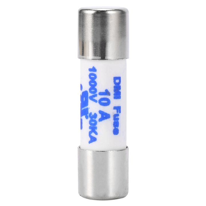 Multimeter 10 x 38mm 1000V 10A Cylinder Ceramic Fuse White | Daraz.com.bd