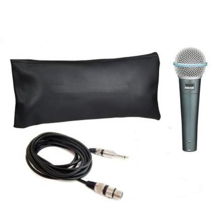 Super Cardioid Dynamic Microphone Shure BETA 58A with High Output for Vocal Instrument ...