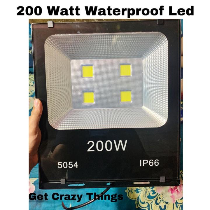 200 Watt COB Flood LED Light 5054 Model 200W LED Flood Light Ultra ...