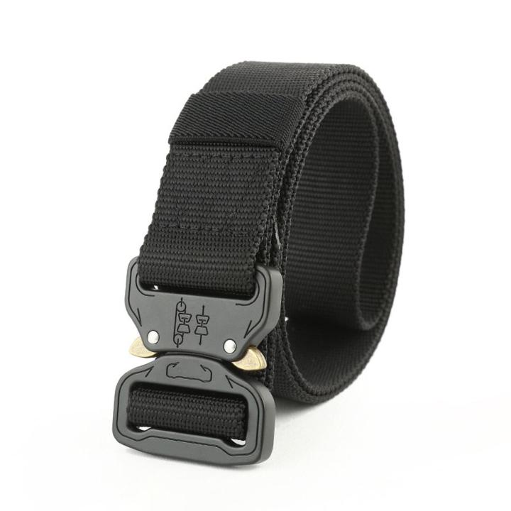 【VisioN Shop】MEGE Belts Nylon Canvas Military Belt with Metal ...