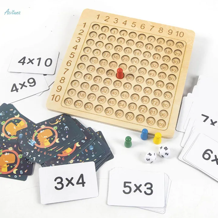 9x9 Multiplication Table Learning Toys Board Gift Child Kid Gift ...