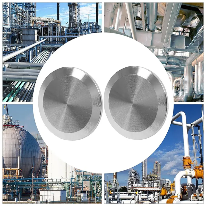 Stainless Steel Clamp Plugs, 2PCS Clamp End Cap | Daraz.com.bd