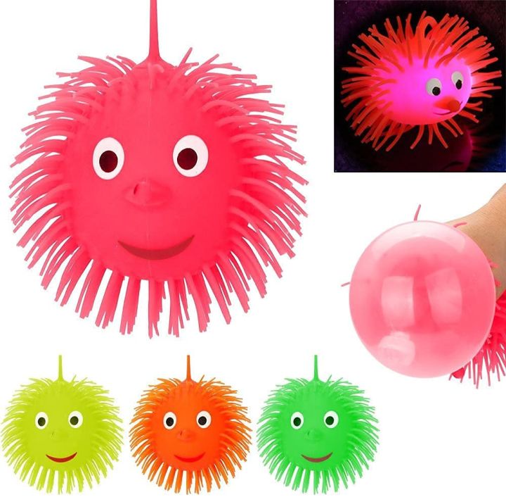 Soft Puffer Ball with Lighting 1pc for kids | Daraz.com.bd