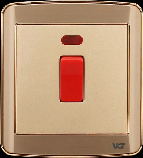 VGT- 45A DP Switch / Water Heater Switch (Golden series) | Daraz.com.bd