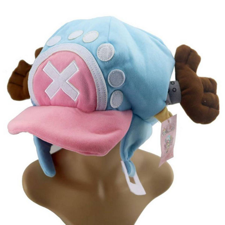 【ALLGOOD】Anime Surrounding New Blue Tony Tony Chopper Cosplay Hats ...