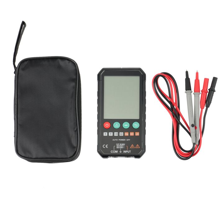 600V Digital Multimeter Ture RMS AC DC NCV Smart Multimeter Tester Ohm ...