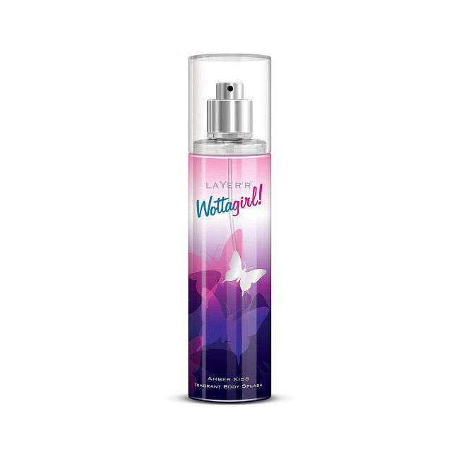 Layer Wottagirl Amber Kiss Body Mist for Women,135ml | Daraz.com.bd