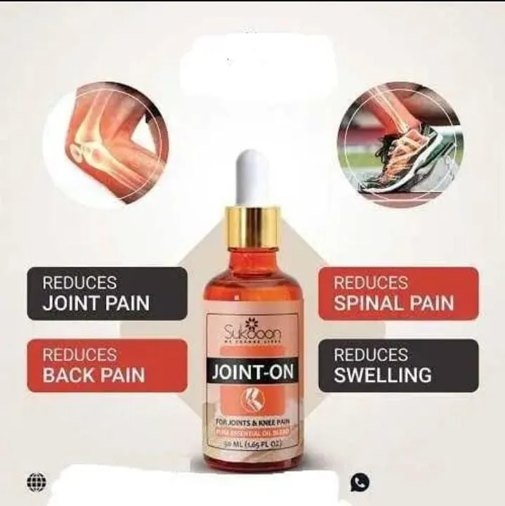 Joint On Essential Oil Blend for Joints & Knee Pain, 30ml - Sukooon ...