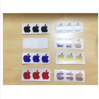 Apple Logo Inspired Stickers 3 - Cut-out Vinyl Stickers - Apple Logo ...