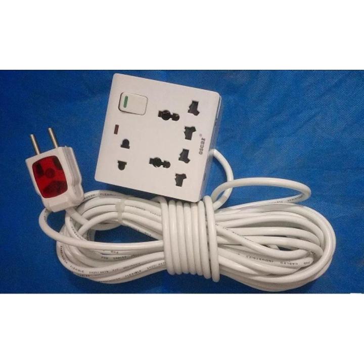 HIGH QUALITY MULTI PLUG 3 POINTE WITH 30 FEET CABLE | Daraz.com.bd