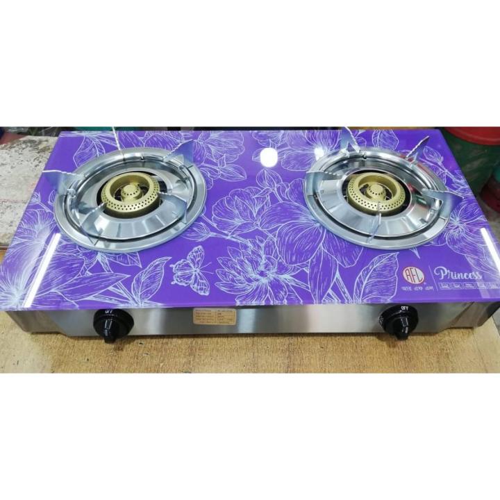 RFL PRINCESS DOUBLE AUTO GAS STOVE | Daraz.com.bd