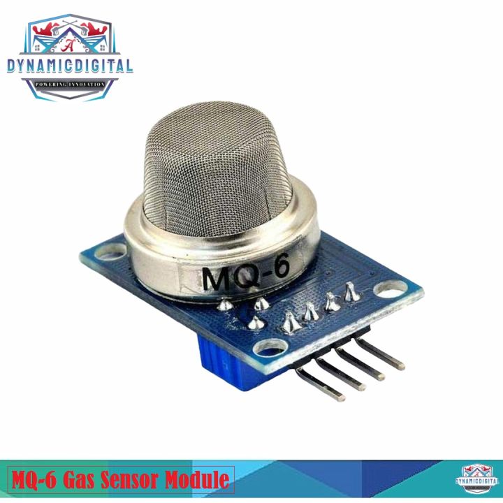 MQ-6 Gas Sensor Module for LPG, Propane, Butane Gas Detection | Daraz.com.bd