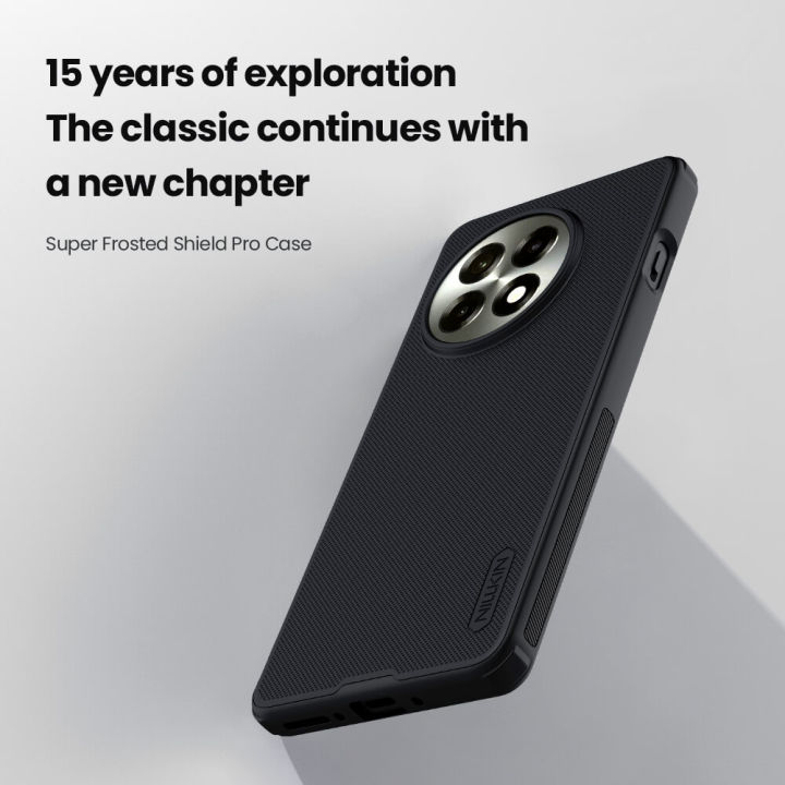 OnePlus 13R & OnePlus Ace 5 / 5 Pro Nillkin Super Frosted Shield Pro Matte Cover (Original ...