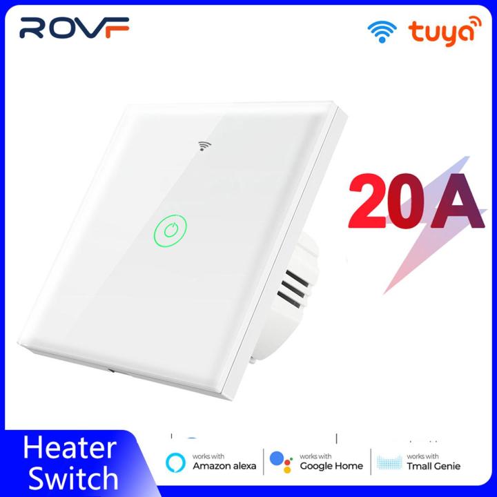 ROVF - WIFI Smart Switch - Heater Touch Switch - 20A High Power - Work ...