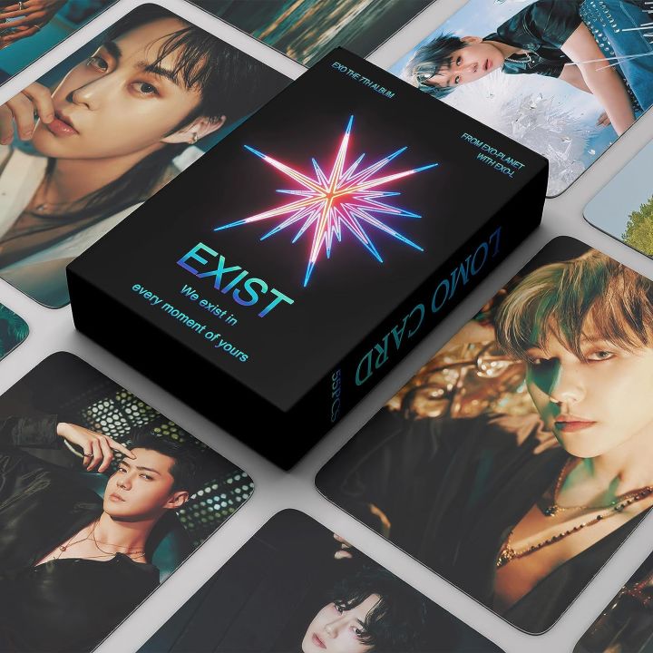 54pcs/Box EXO EXIST Album Concept Photocard/Lomocard | Daraz.com.bd