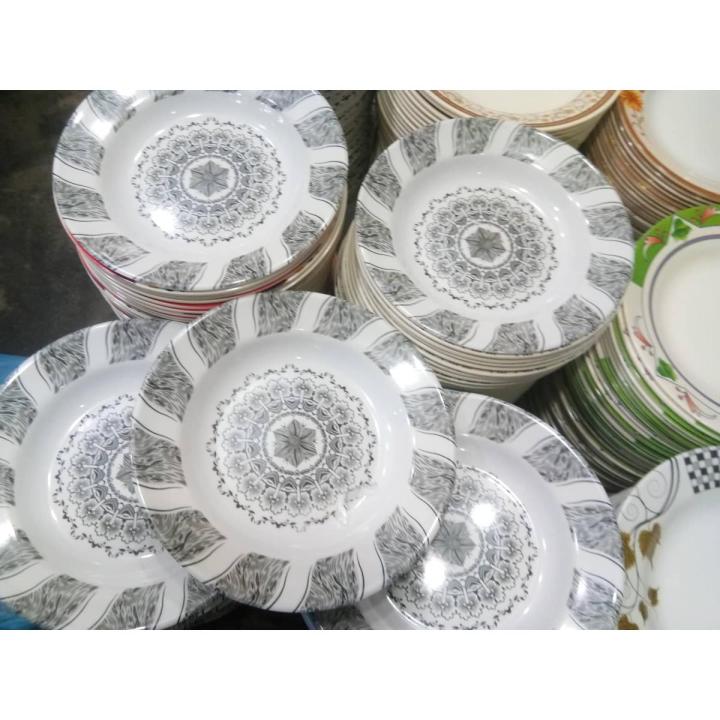 Normal Melamine Plate 10 Inch 6 Pieces Set | Daraz.com.bd