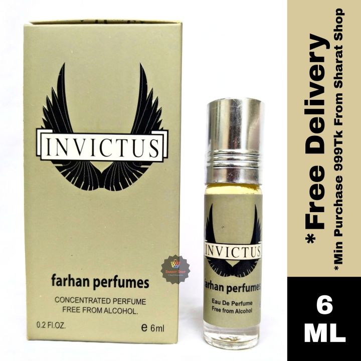 INVICTUS Concentrated Perfume Oil Long Lasting Non-alcoholic Fragrance ...