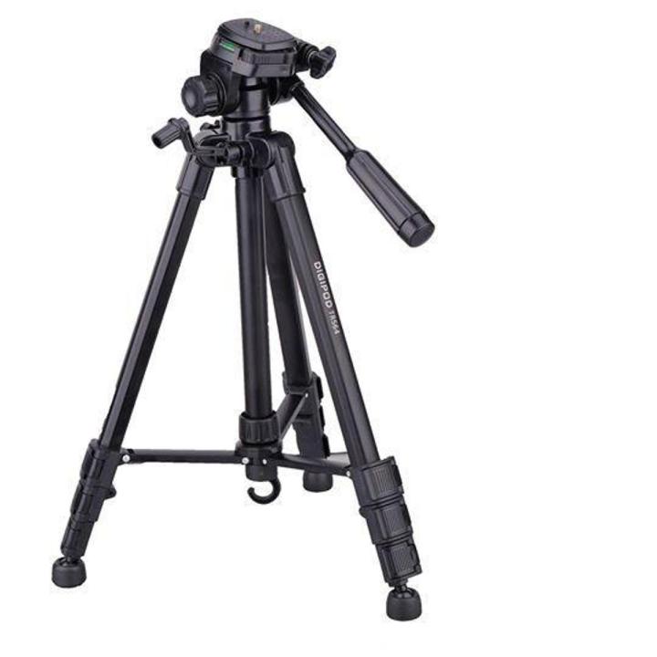 DIGIPOD TR564 Aluminum Lightweight Camera & Mobile Tripod Portable ...