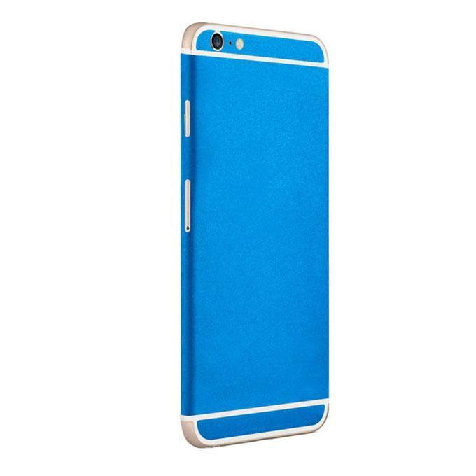 Back and Front Skin Sticker for iPhone 6 Plus - Blue | Daraz.com.bd