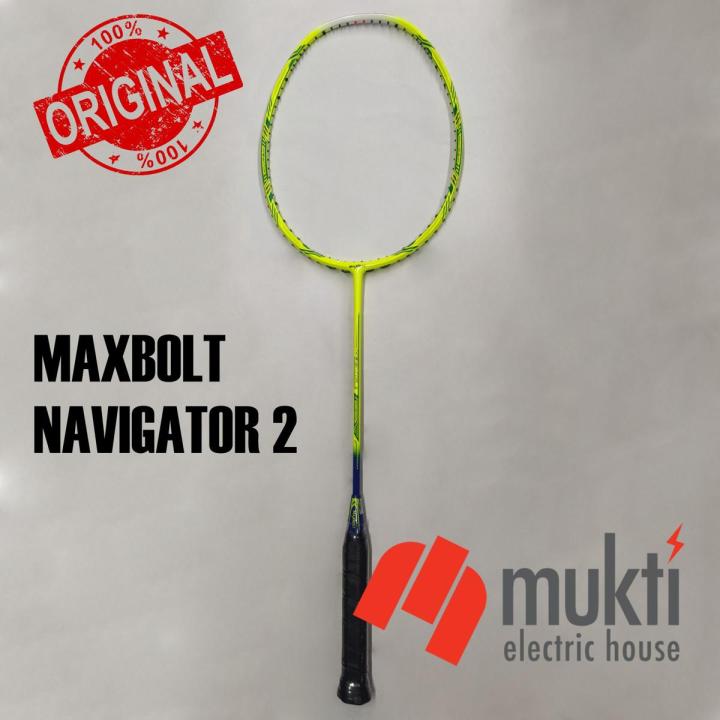 Korea Imported MAXBOLT NAVIGATOR 2 Unstrung Badminton Racket Bat ...