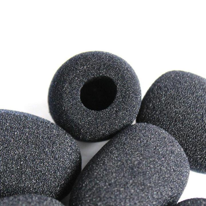 Black Foam Microphone Windscreen Cover Washable Soft Sponge for Ball ...