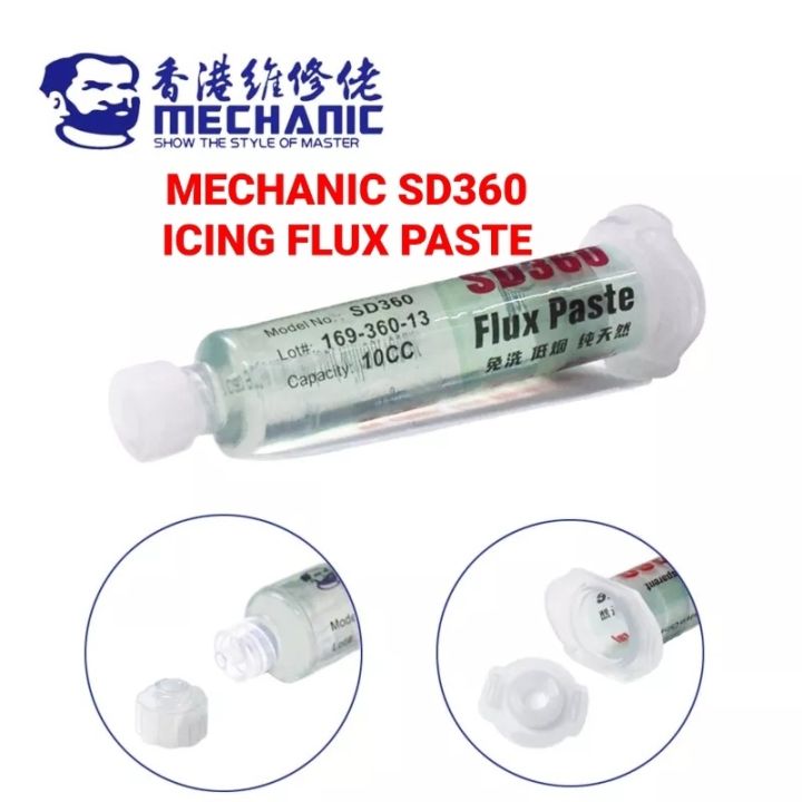 MECHANIC SD360 10cc No-Clean Transparent Flux Paste | Daraz.com.bd