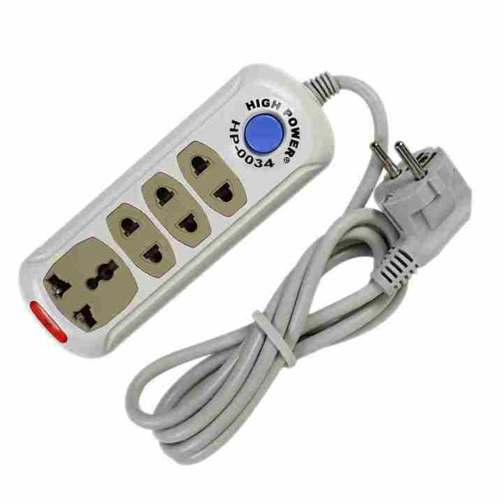Multi Plug 4 Port 2.5 yards cable | Daraz.com.bd